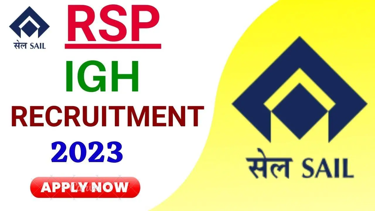 SAIL Rourkela Steel Plant Recruitment 2023 Notification Out For 202 Posts - Enijukti.net